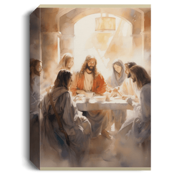 Jesus at the Table Canvas
